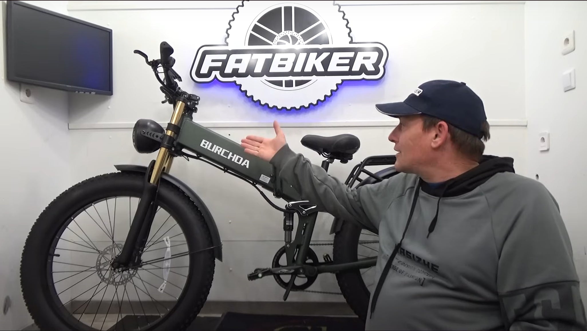 BURCHDA Official Store | Fat-tire Powerful Mountain Electric Bikes ...