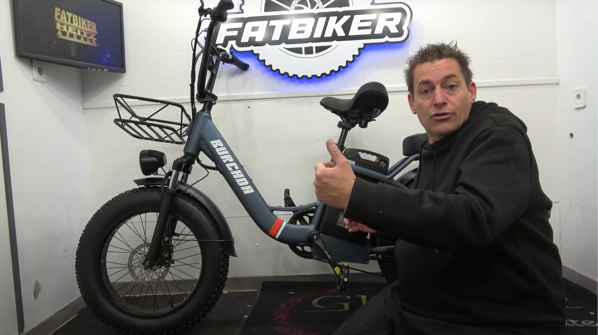 BURCHDA Official Store | Fat-tire Powerful Mountain Electric Bikes ...