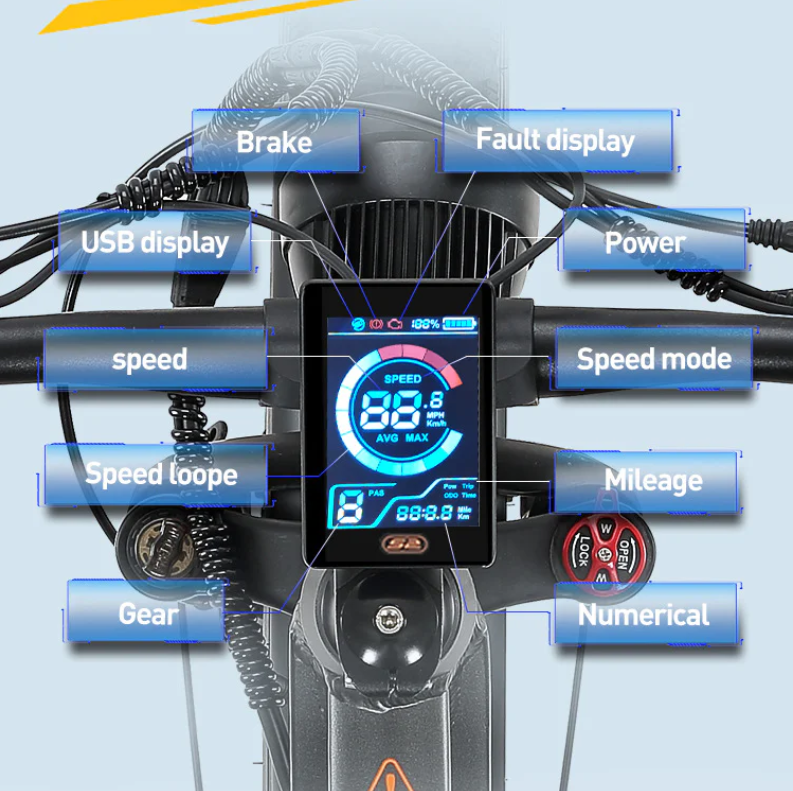 BURCHDA e-bike display manual - YL81F – Burchda Bikes Official Store