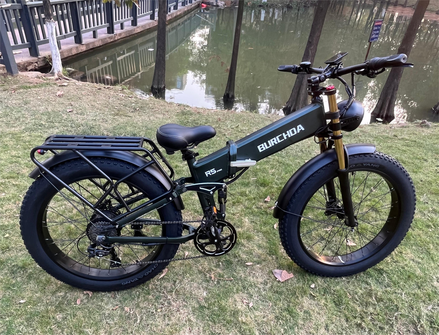 BURCHDA Official Store | Fat-tire Powerful Mountain Electric Bikes ...