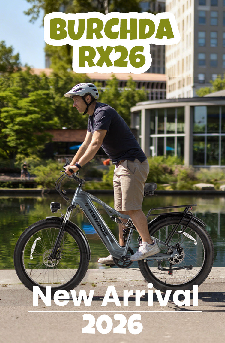 BURCHDA Official Store | Fat-tire Powerful Mountain Electric Bikes ...