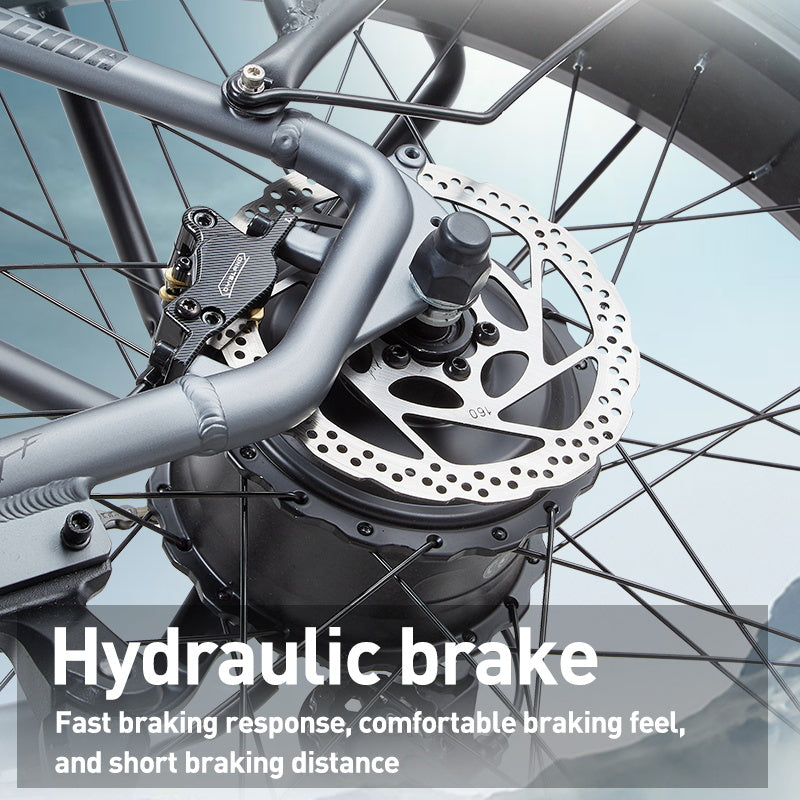 BURCHDA R5 PRO 1500W 20Ah Foldable All Terrain Mountain E-bike ...